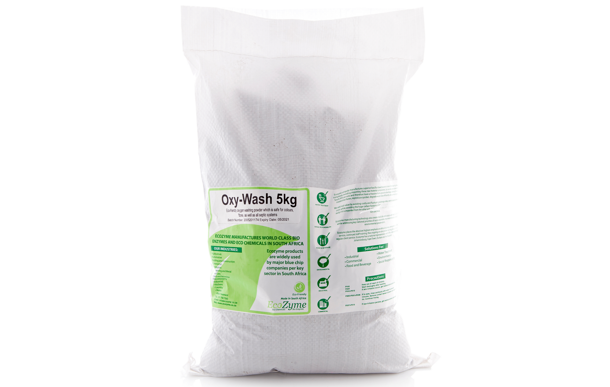 Oxy Wash – eco – friendly oxygen washing powder – Ballito Cleaning Products